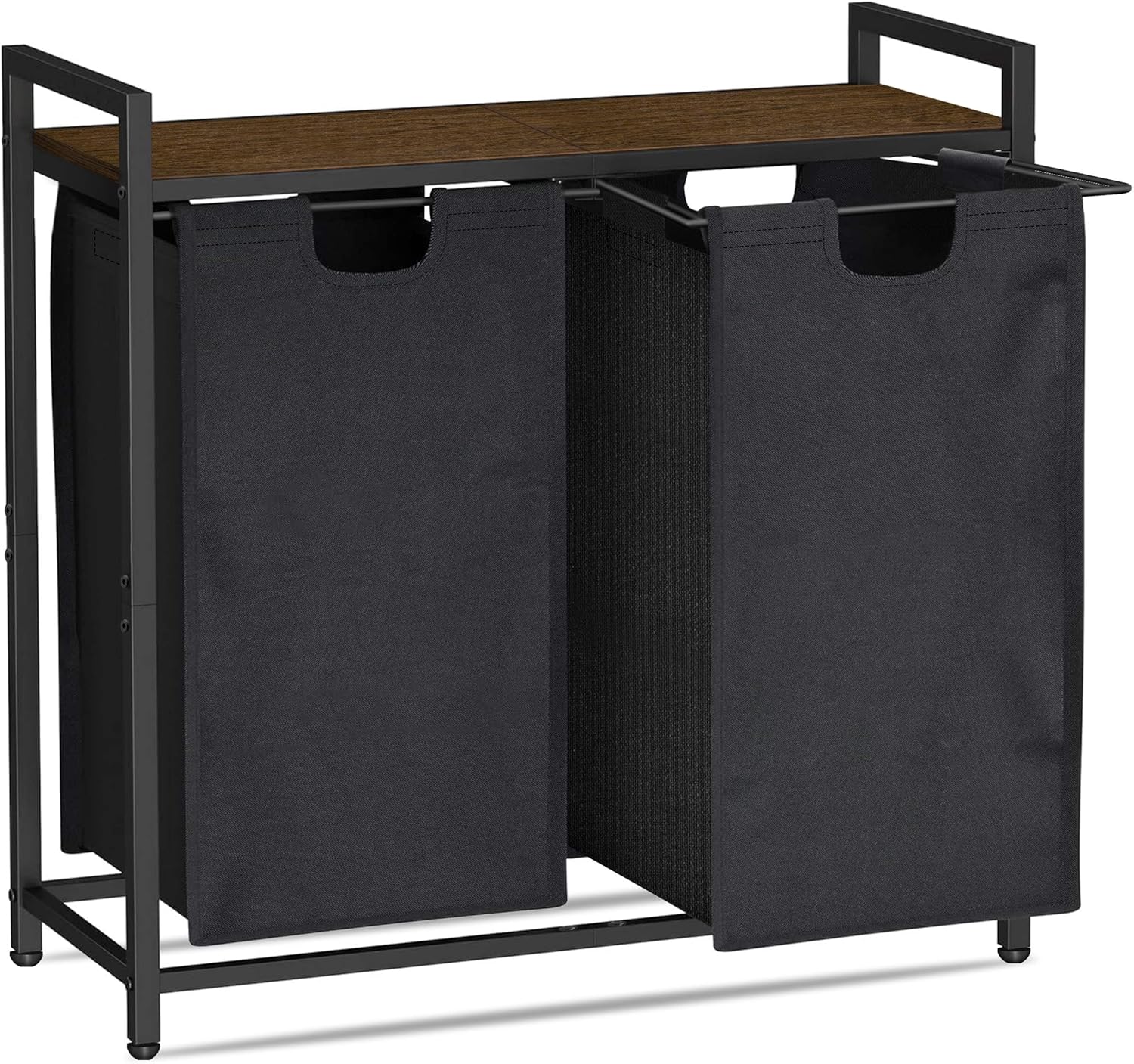 Amazon.com: Caliee Laundry Hamper, Dirty Clothes Hamper with Lid and ...