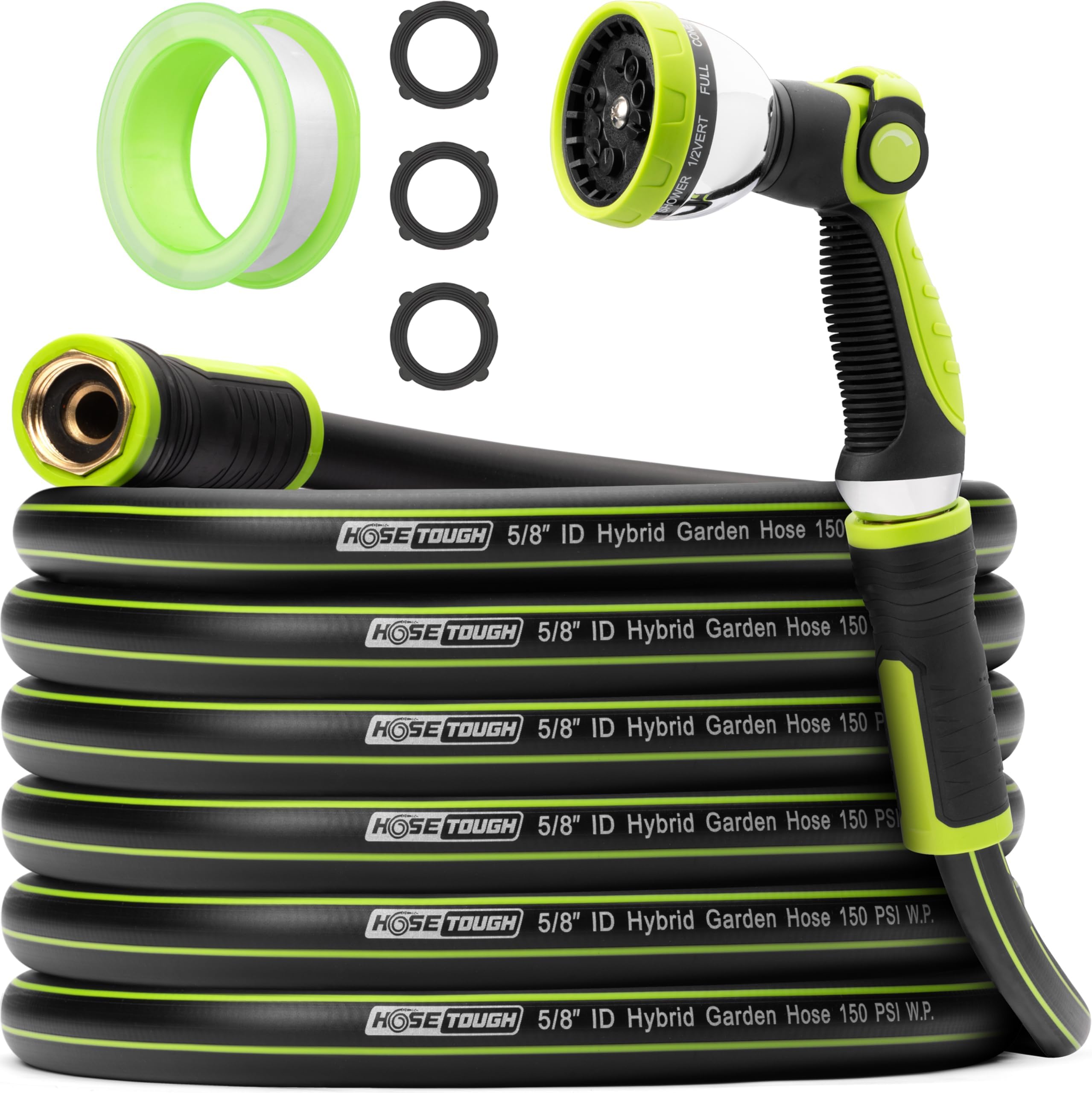 Amazon.com : Flexzilla HFZG550YW Garden Lead-In Hose 5/8 In. x 50 ft ...