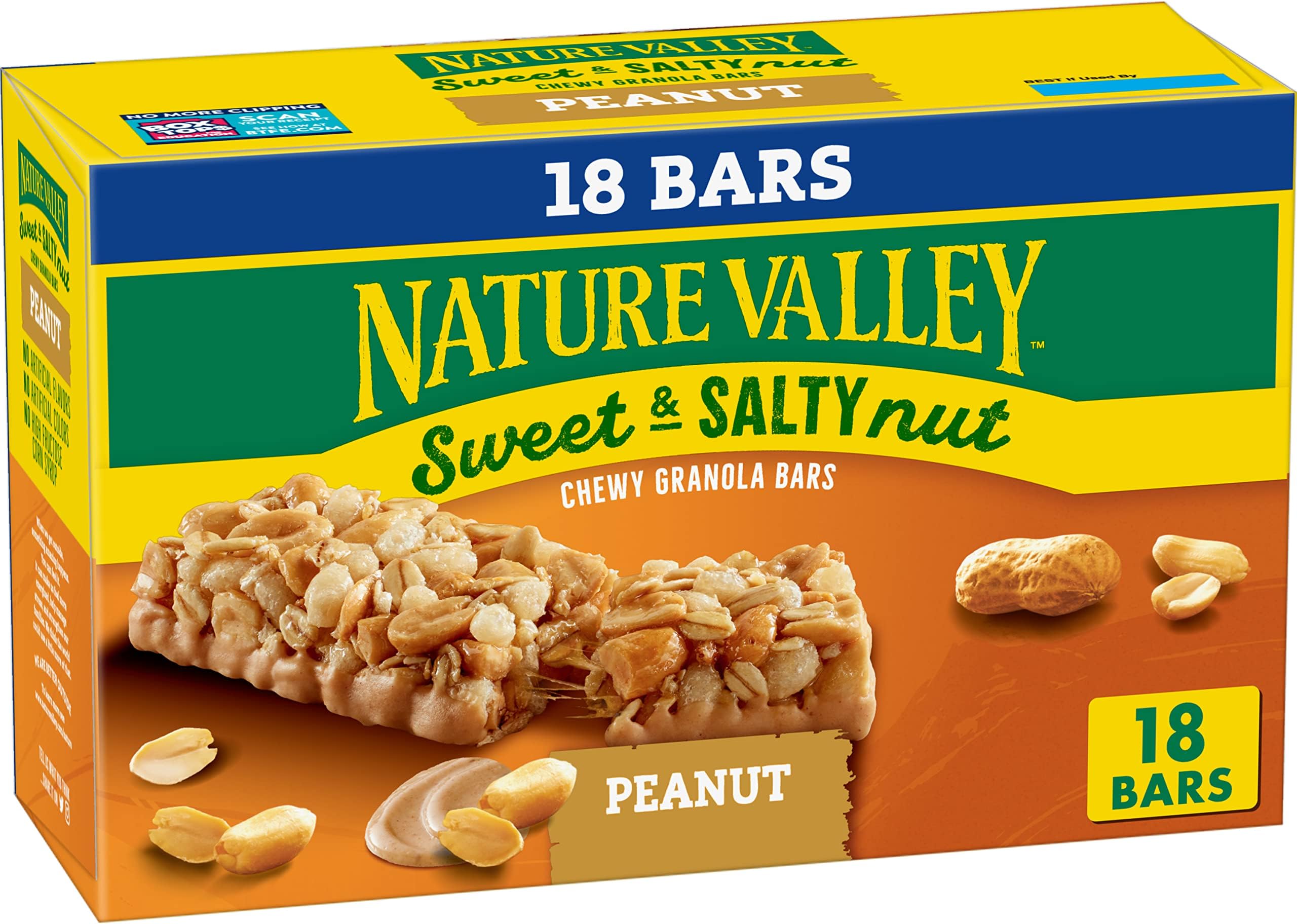 Amazon.com: Nature Valley Mini Granola Bars, Sweet and Salty Nut, Dark ...