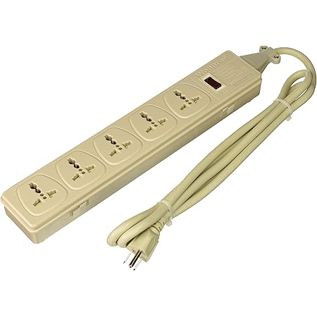 Amazon.com: VCT USP600 - Universal Power Strip 6 Outlets 100V to 220V ...