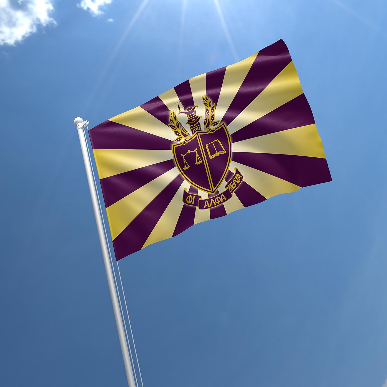Amazon.com: Phi Alpha Delta Fraternity Greek Life Licensed Flag 3x5 ...