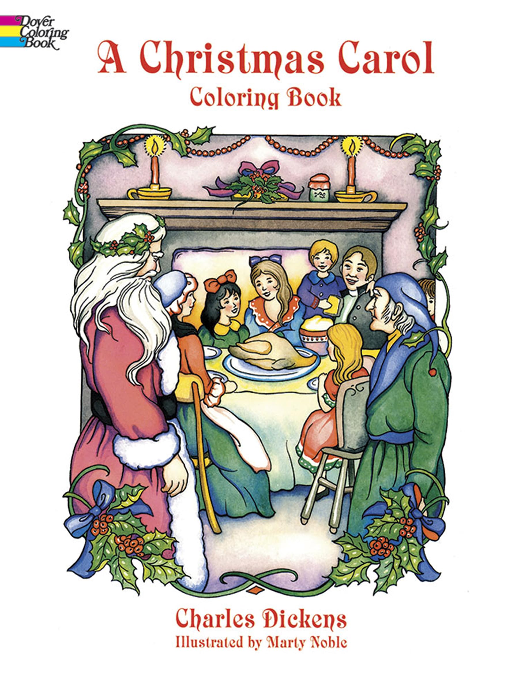 A Christmas Carol Coloring Book: Charles Dickens, Marty Noble ...