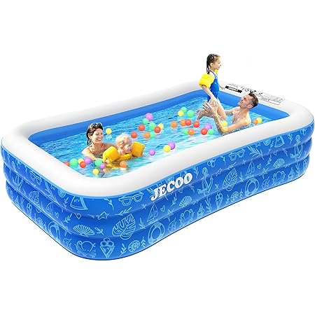 Amazon.com: Bestway 54009E H2OGO Rectangular Inflatable Set, 10ft x ...