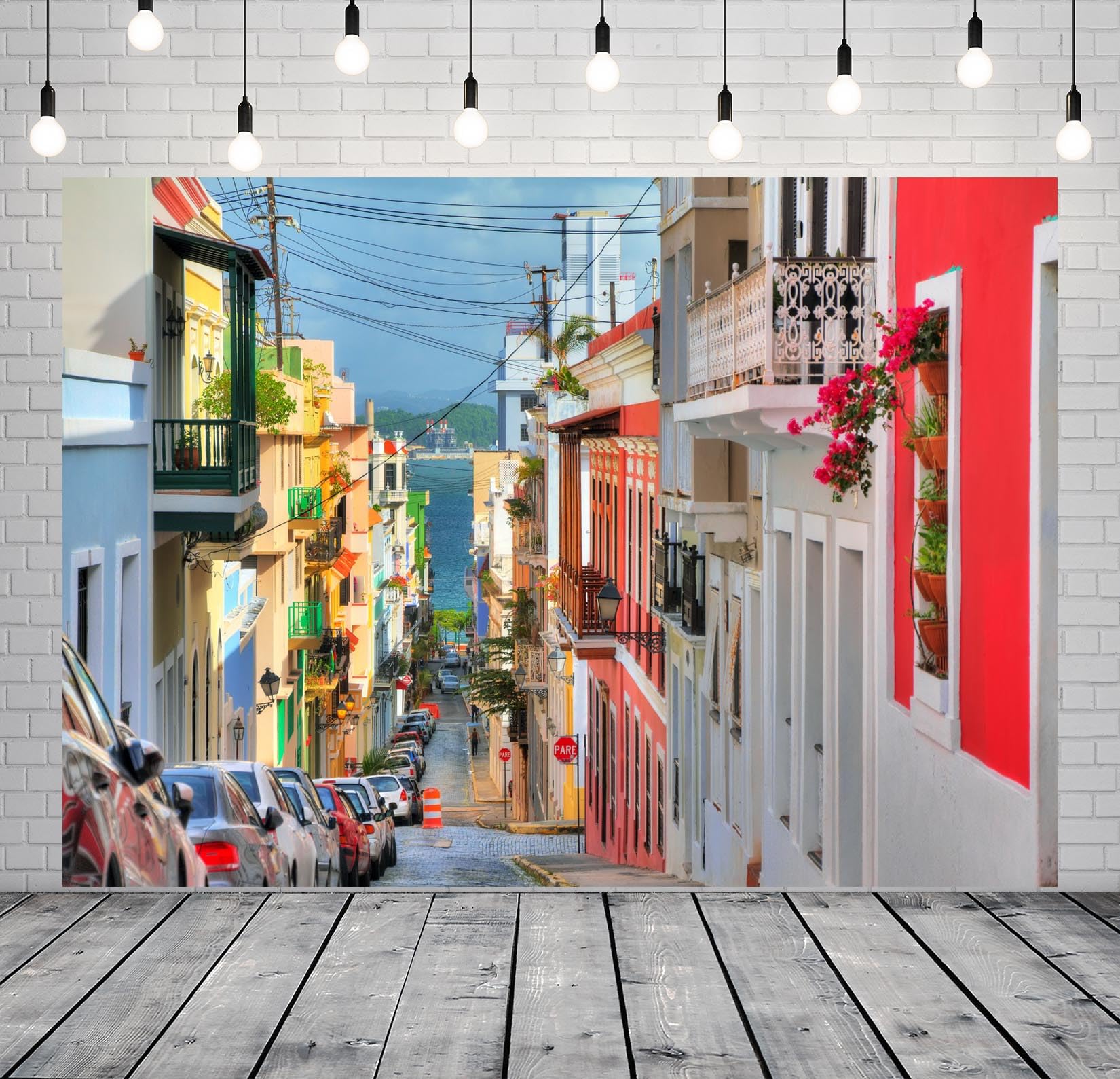 Fundos De Rua Urbana