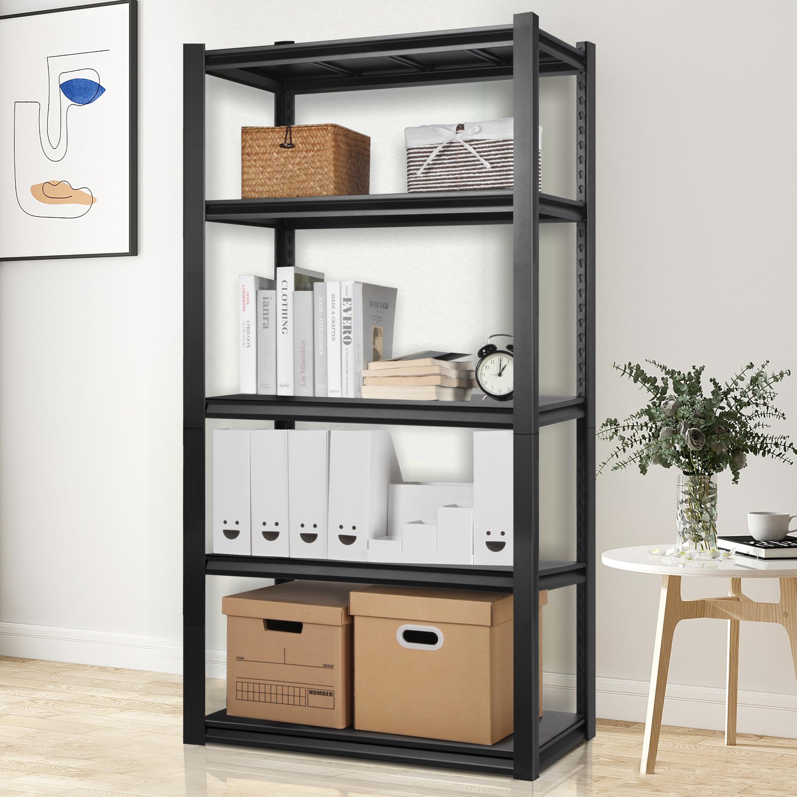 Amazon.com: STANI Garage Shelving Heavy Duty Storage Shelves for Garage ...