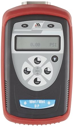 Meriam ZM200 Series Wet/Wet Differential Pressure Smart Manometer, 0 ...