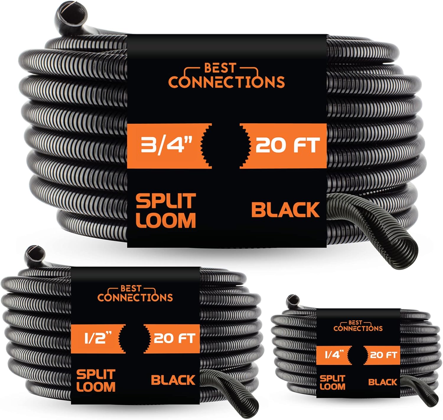 Amazon.com: BEST CONNECTIONS (1/4" X 20 ft) (1/2" X 20 ft) (3/4" X 20 ...