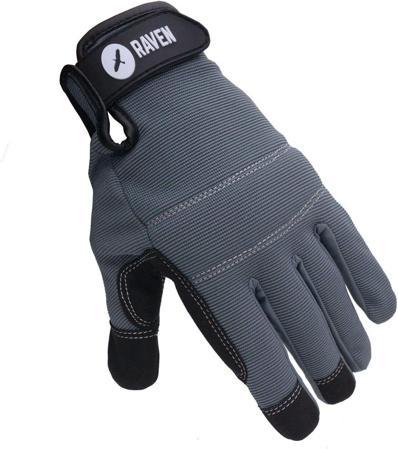 Raven Metal Detecting Gloves Mechanics Gloves (Extra Large, Navy/Black ...
