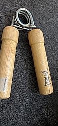 Everlast Extra Strength Hand Grips - Wood, Medium, Grip Strengtheners ...