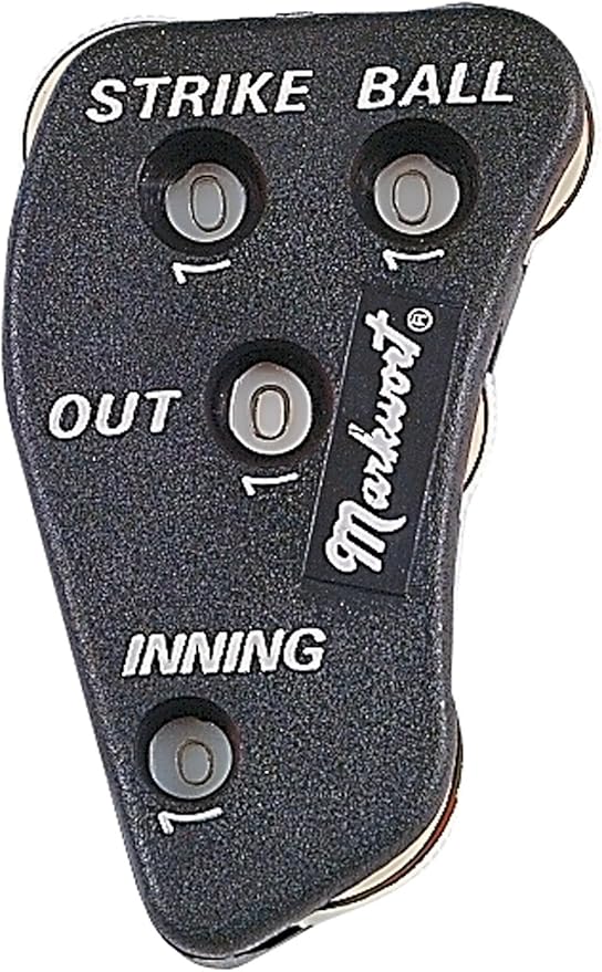 Amazon.com : Markwort Plastic 4-Dial Umpire Indicator (Black ...