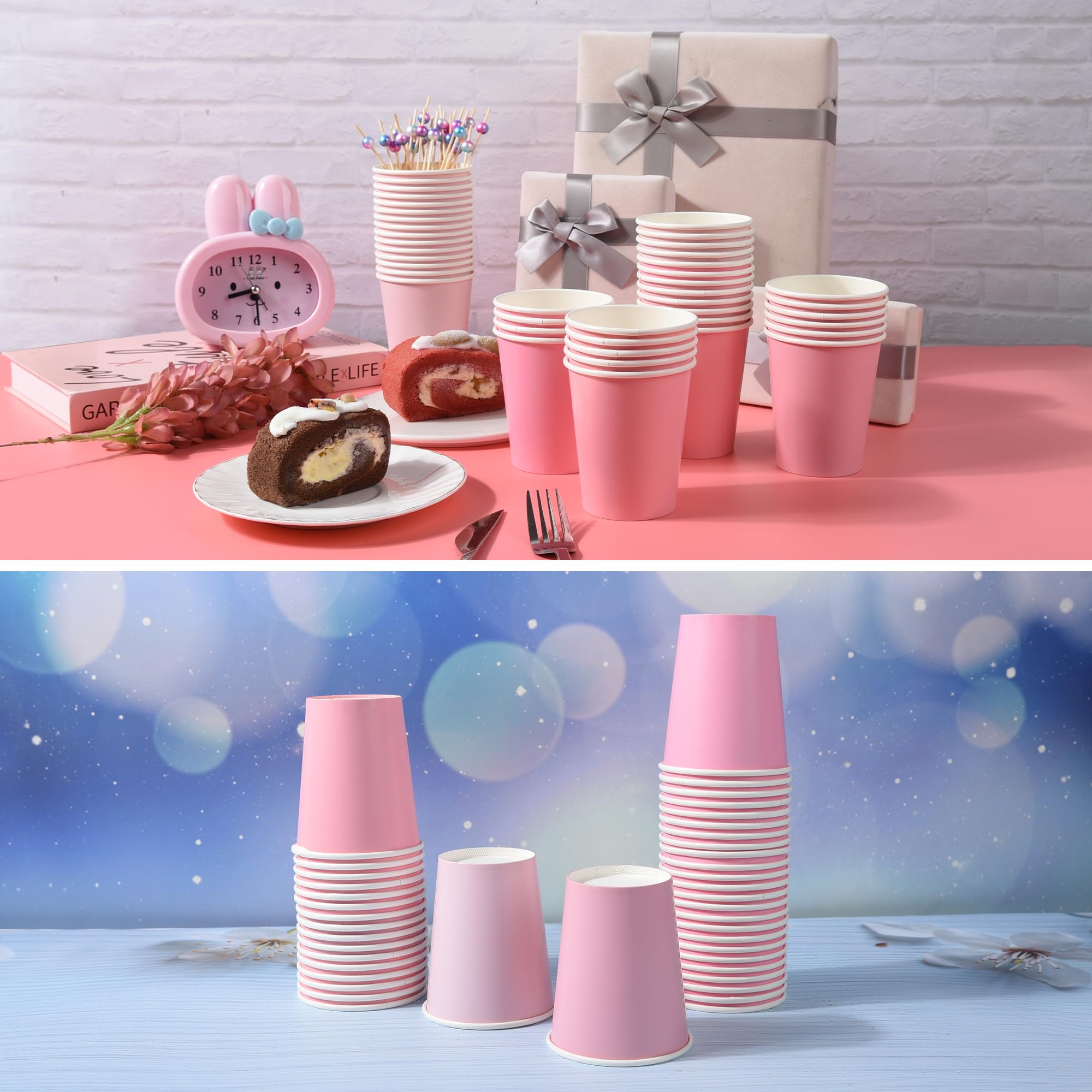 Dessert Pink Paper Cup
