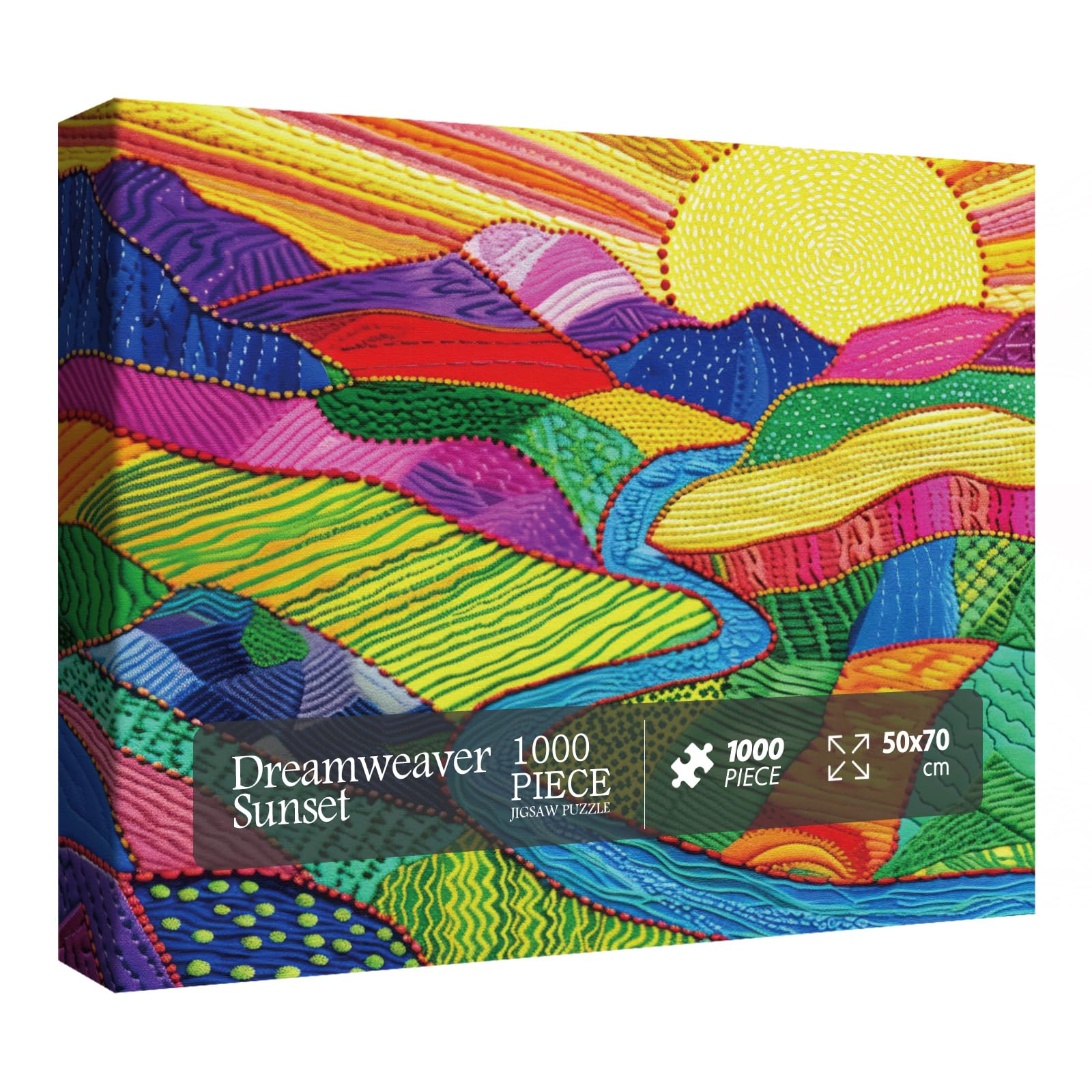 Amazon.com: Magic Sunset Puzzles for Adults 1000 Pieces, Nature Art ...