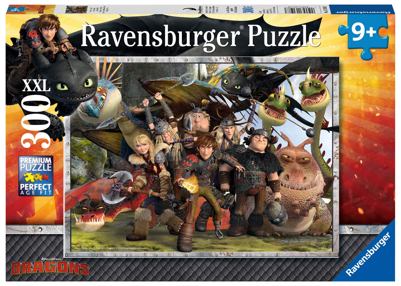Buy Ravensburger How to Train Your Dragon: Faithful Friends Jigsaw ...