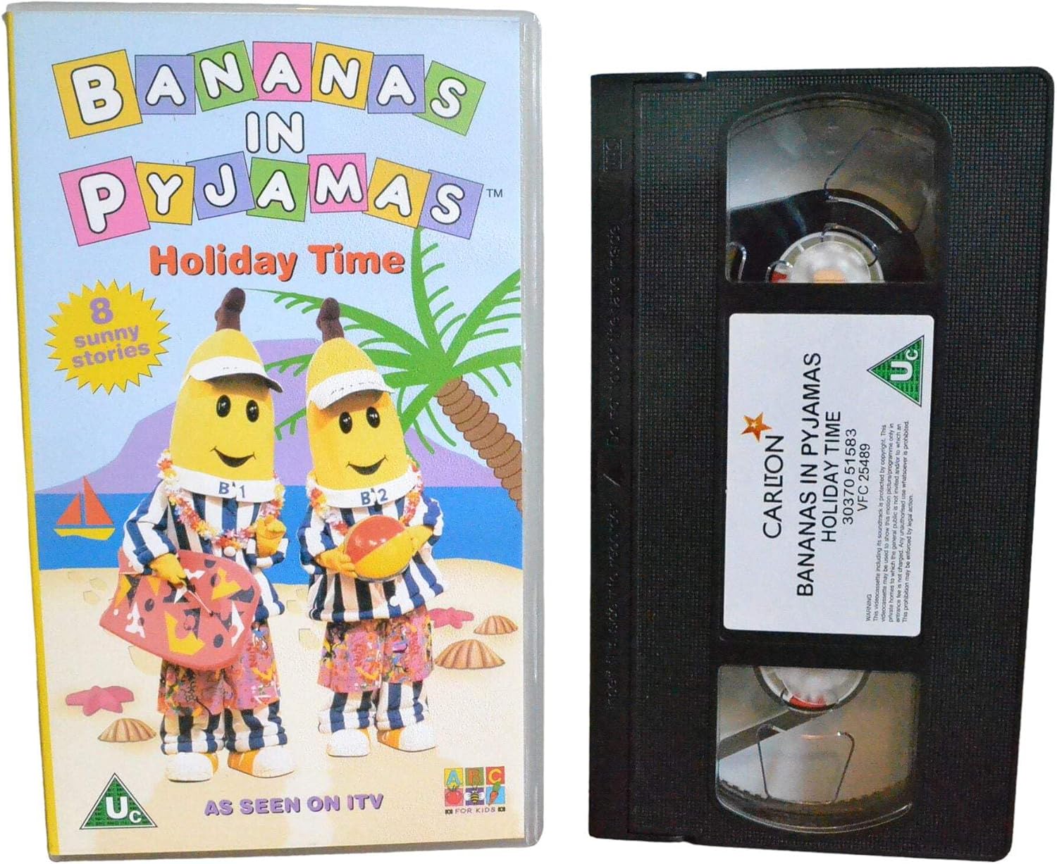 Amazon.com: Bananas in Pyjamas [VHS] : Karina Kelly, Nicholas Opolski ...