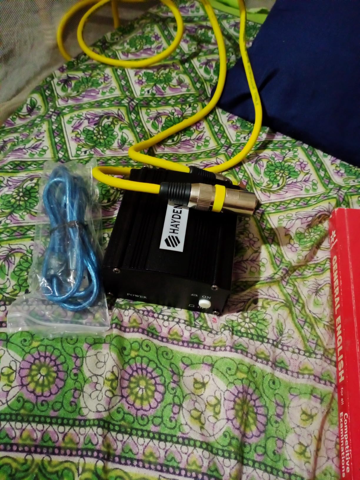 kh Phnatom Power 48V Audio Interface Phantom Power Supply with Adapter ...