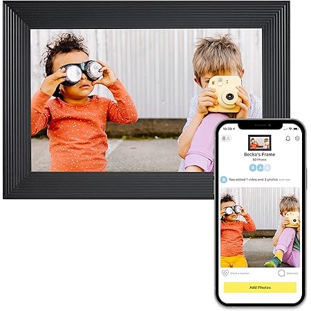 AEEZO WiFi Digital Picture Frame, IPS Touch Screen Smart Cloud Photo ...
