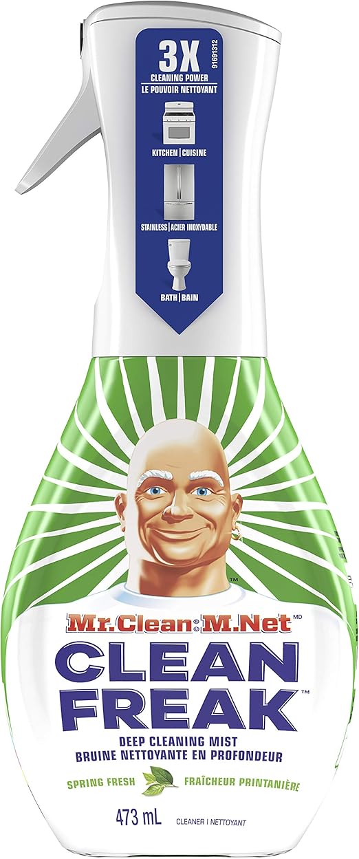 Amazon.com: Mr. Clean Clean Freak Deep Cleaning Mist Multi-Surface ...