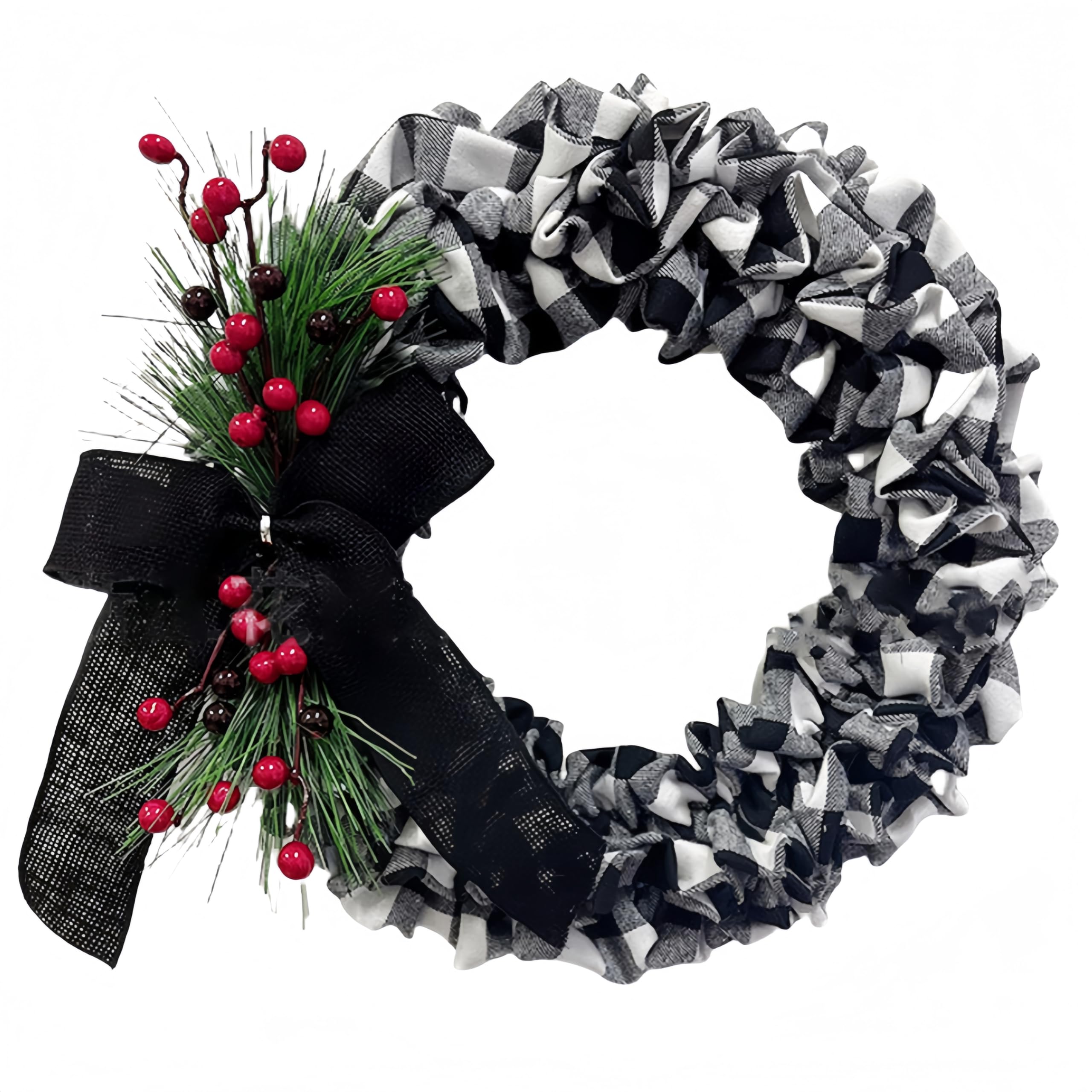 Burlap Wreath Martha Stewart Bandana Wreath: Finally A Bandana Wreath