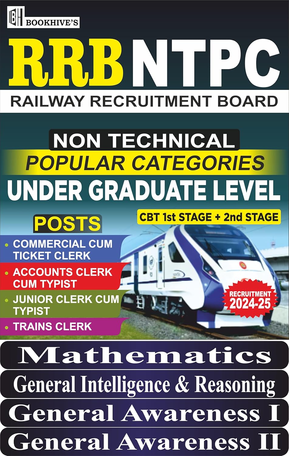 Buy RRB NTPC Graduate Level 2024-2025 (Set of 4 Books) Non- Technical ...