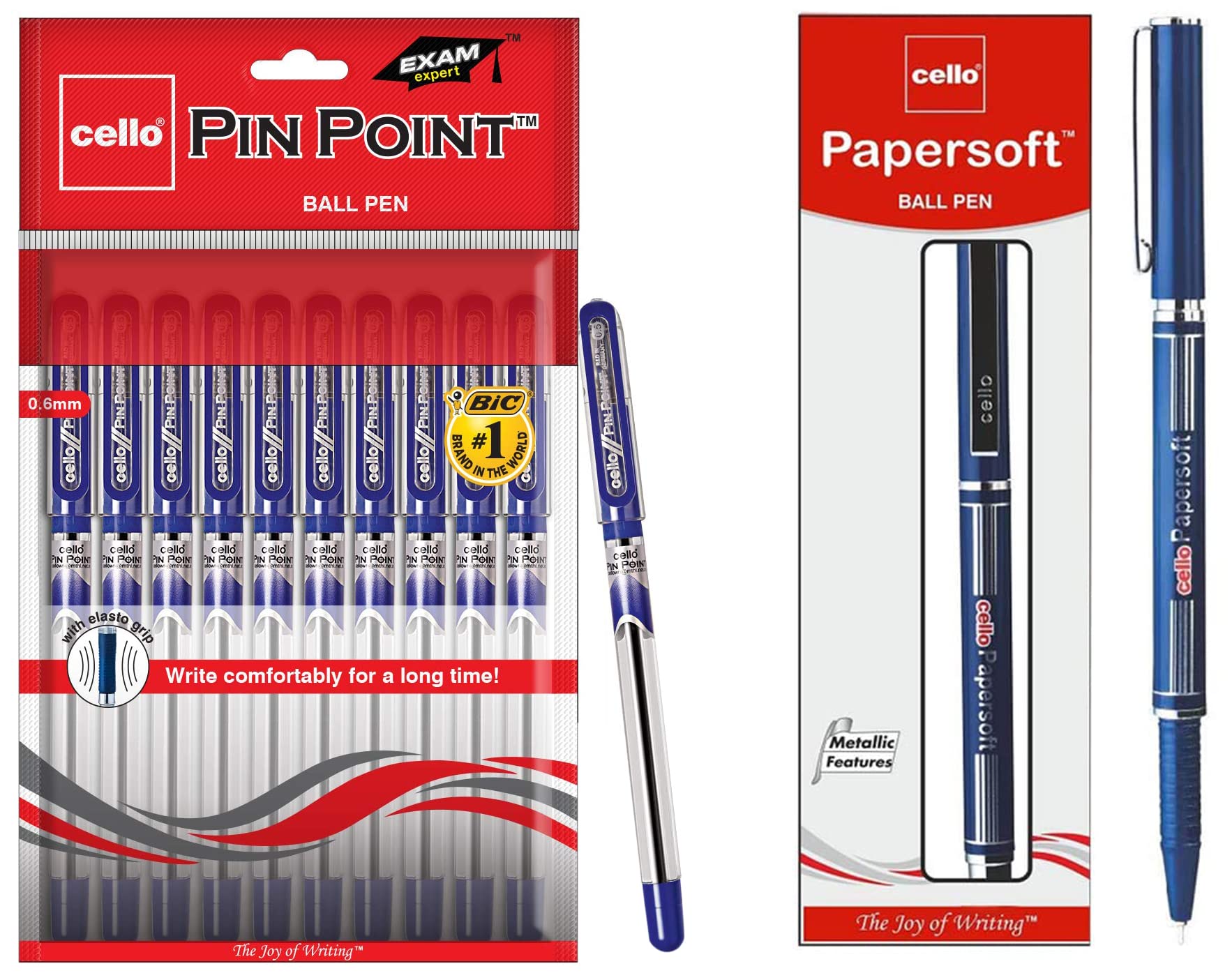 Cello Pinpoint Ballpoint Pens