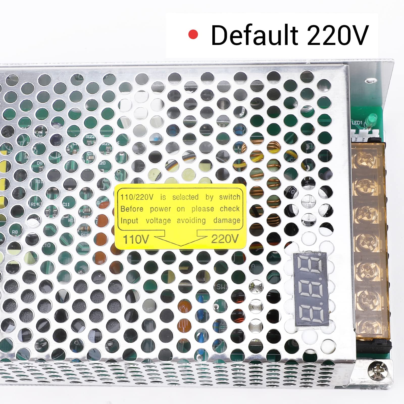 Snapklik.com : 36V Power Supply, AC 110V 220V To DC 0-36V 4A 150W Buck ...