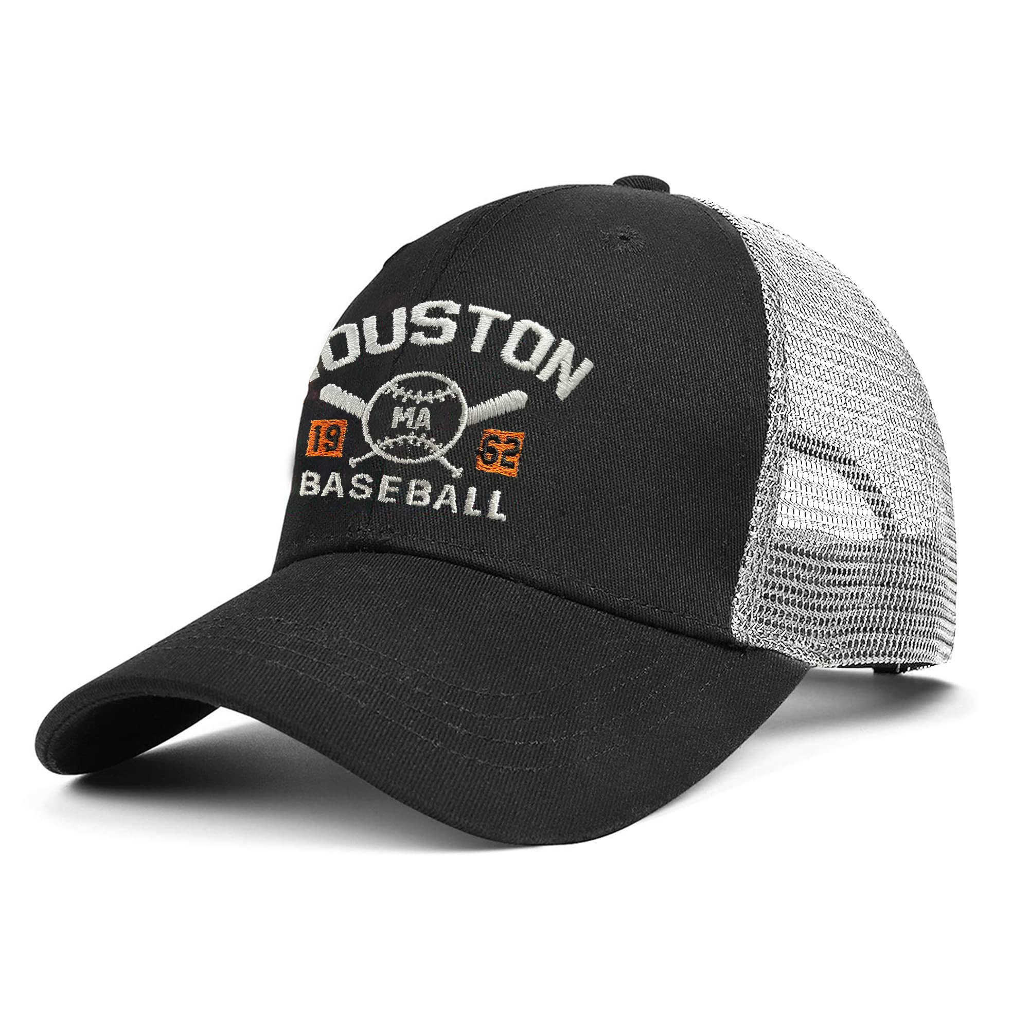 Snapback Baseball Hats for Men Women Mesh Denim Hat, Classic Texas ...
