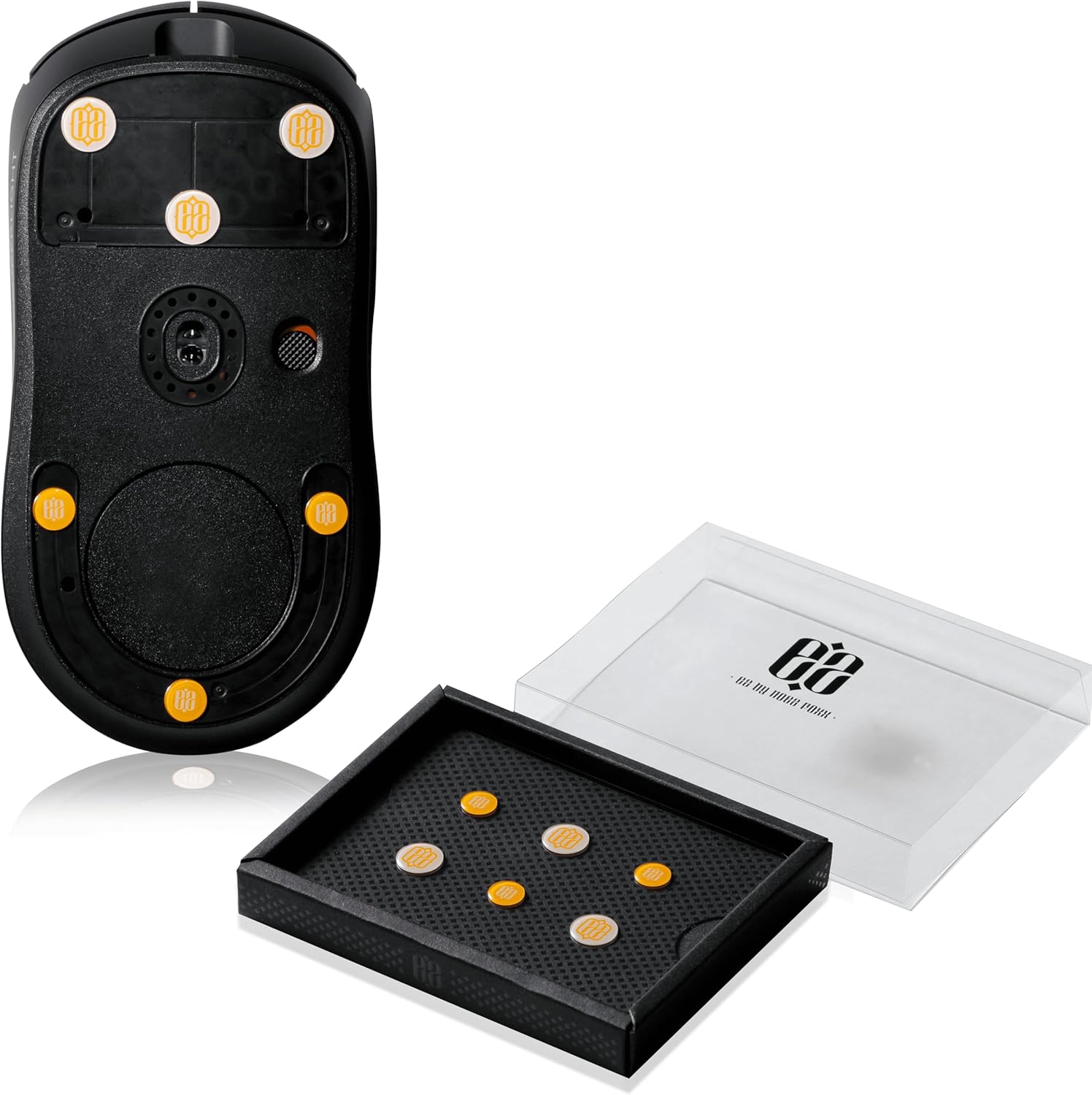 Amazon | EZ マウスソール 汎用 ガラスソール NOEZ FOXX監修 丸 円形 7mm 9mm 6枚入り ゲーミングマウス用 ...