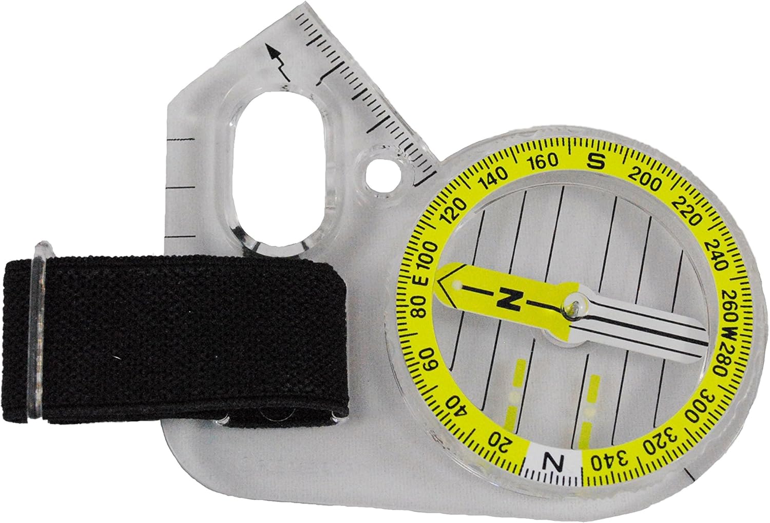 Amazon.com: Orientsport Forest Compass Left to Right, Yellow, One Size ...