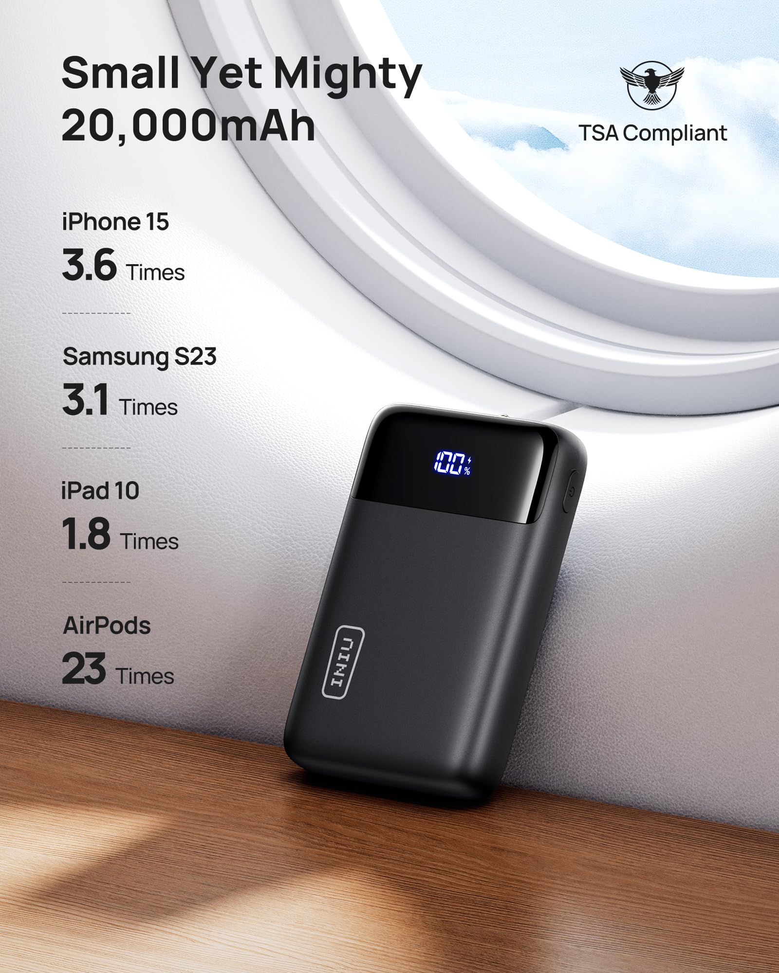 Snapklik.com : Portable Charger, 225W PD30 QC40 Fast Charging LED ...