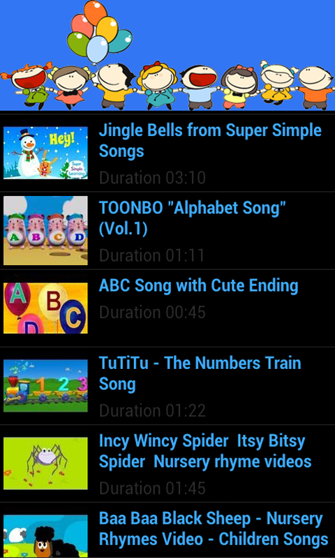 Kids Songs:Amazon.com:Appstore for Android