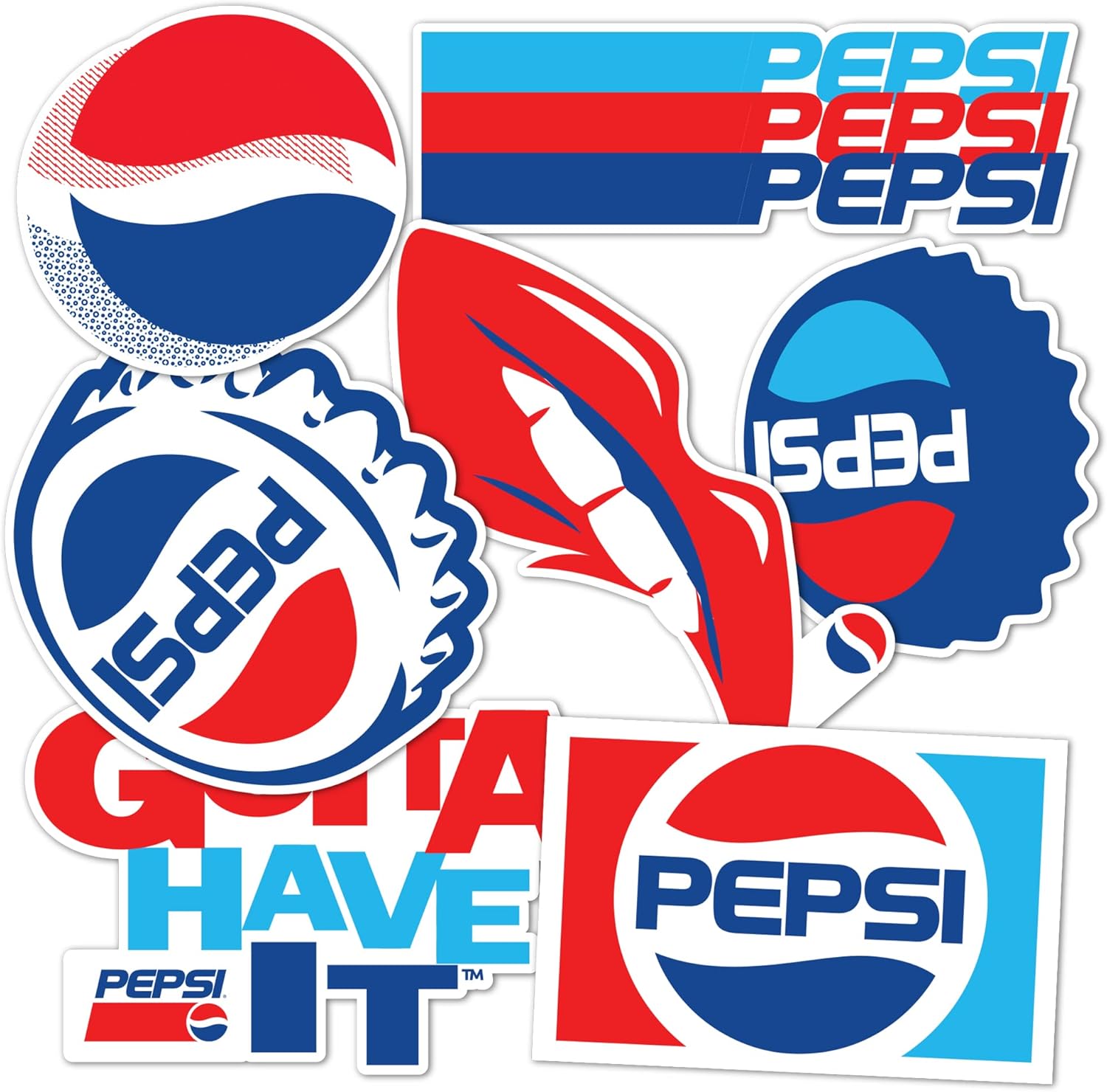 Amazon.com: Desert Cactus Pepsi Sticker Vinyl Decal Laptop Water Bottle ...