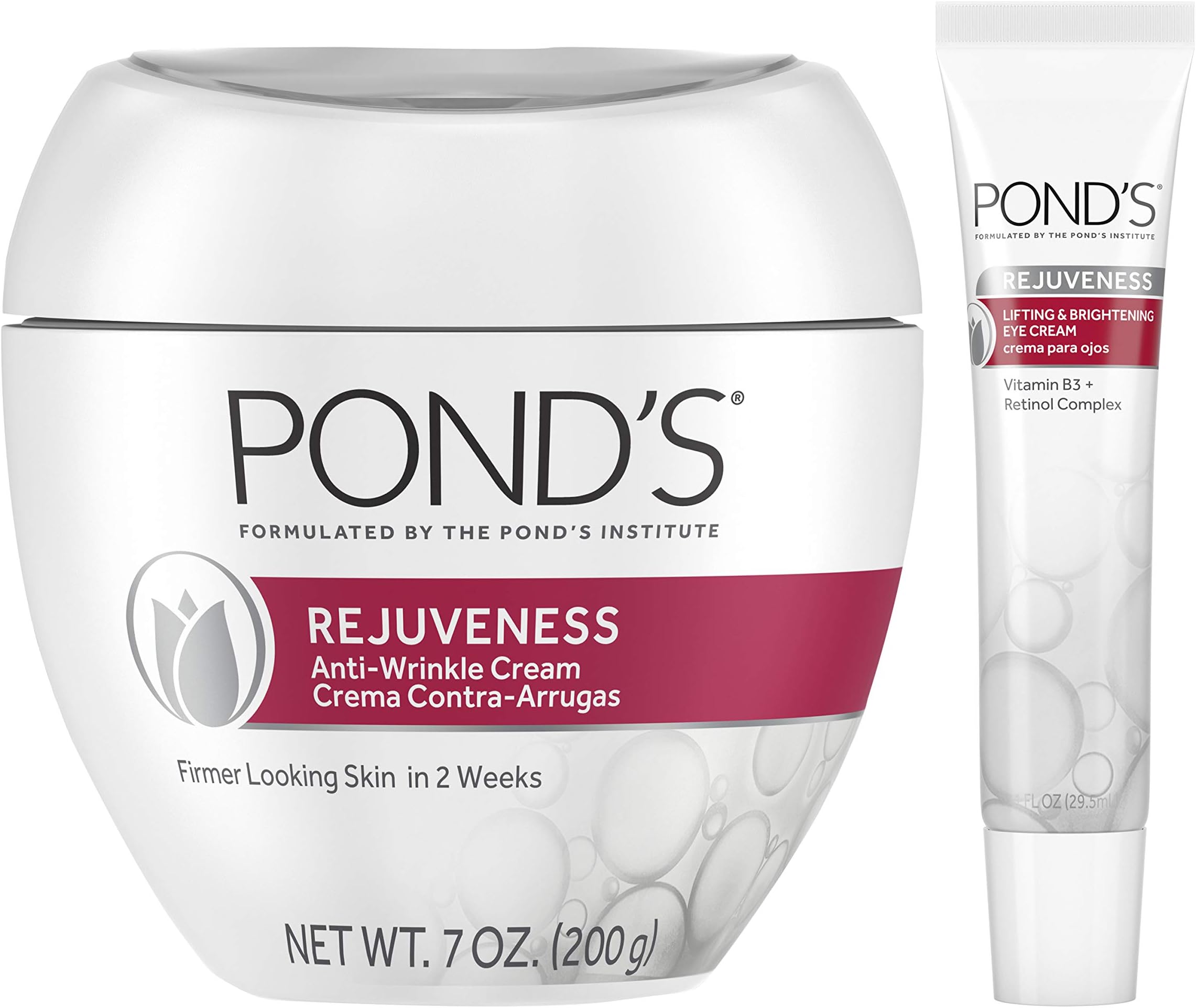 Amazon.com: Ponds Rejuveness Anti-Wrinkle Cream 7 Ounce (207ml) (3 Pack ...