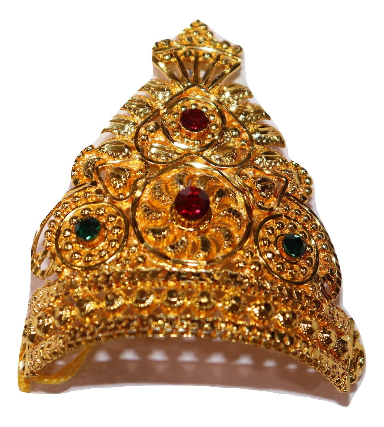 Reliable Ganpati Krishna Durga Gold Plating Mukut Mukut For All ...