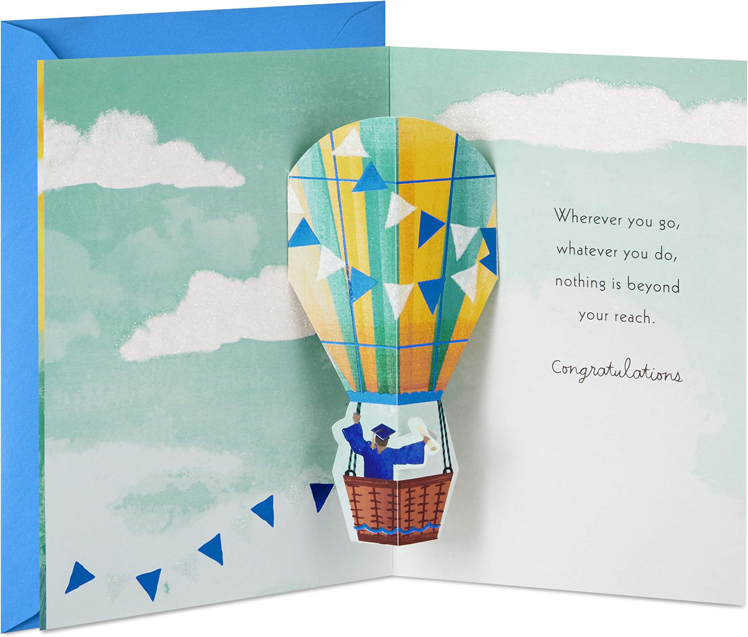 Amazon.com : 3D Graduation Pop up Card, Class of 2023 Congrats Grad ...