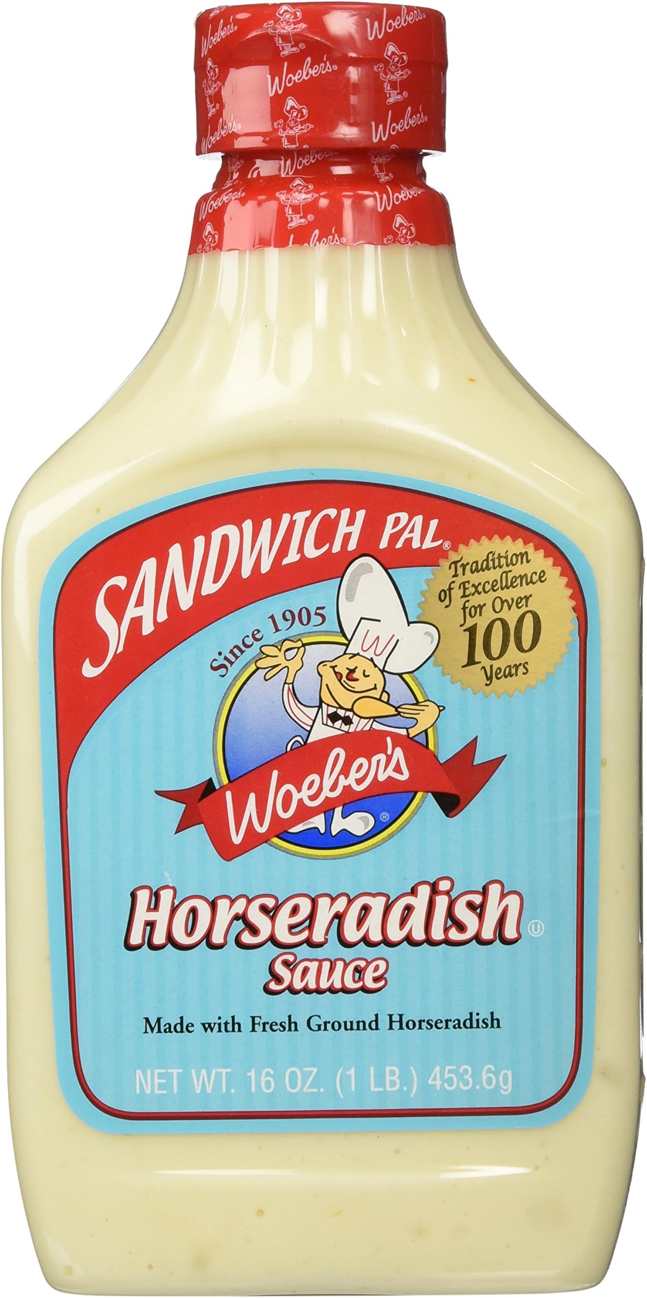 Amazon.com : Woebers Horseradish Sauce, 16 Ounce : Horseradish ...