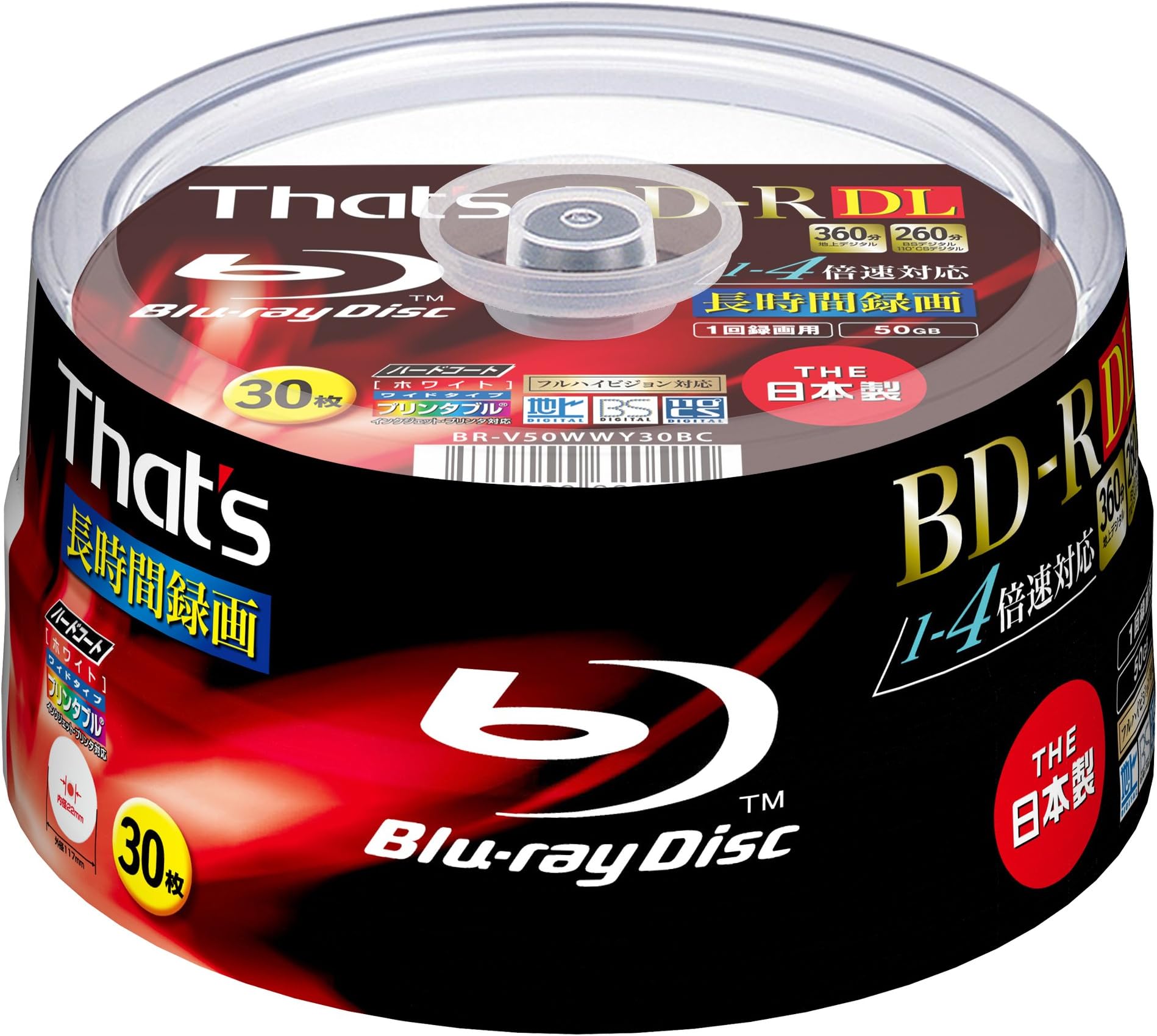 TDK BD-RE 25GB 2x Speed 5 Pack Rewritable Printable BluRay Blank Discs ...