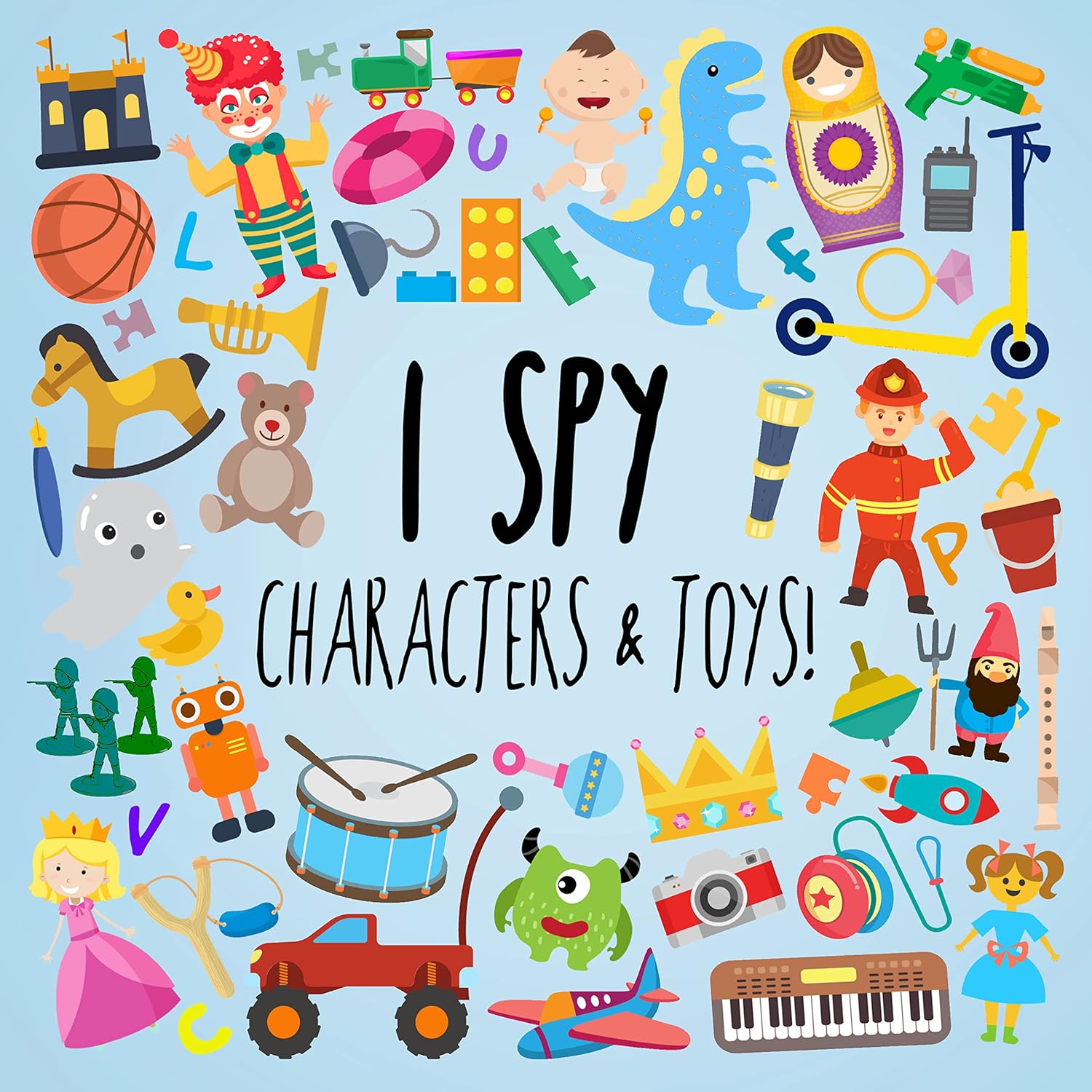 I Spy - Characters and Toys! (I Spy Book Collection for Kids 2) eBook ...