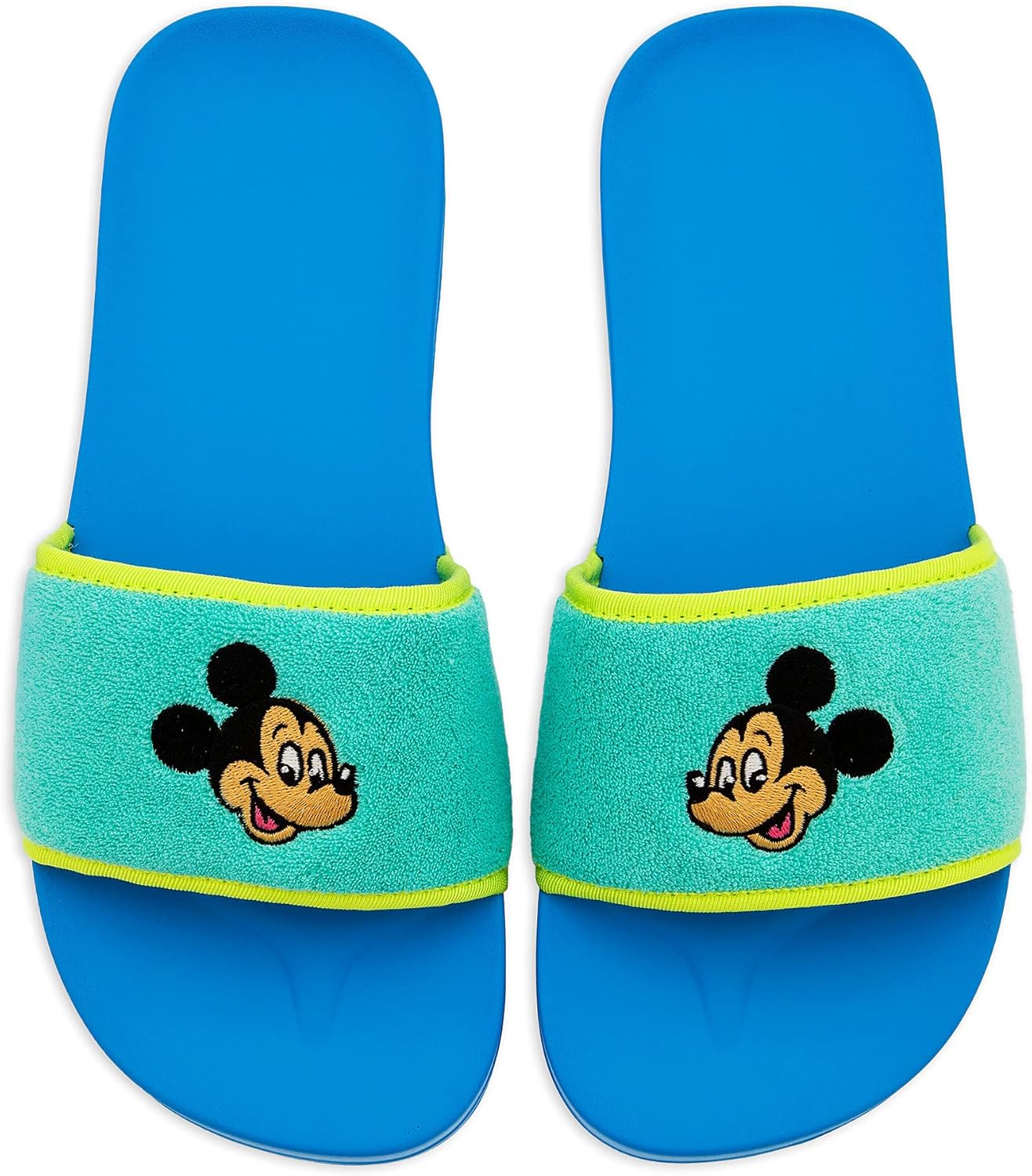 Amazon.com | Disney Mickey Mouse Slides for Adults M4/W6 Multicolored ...