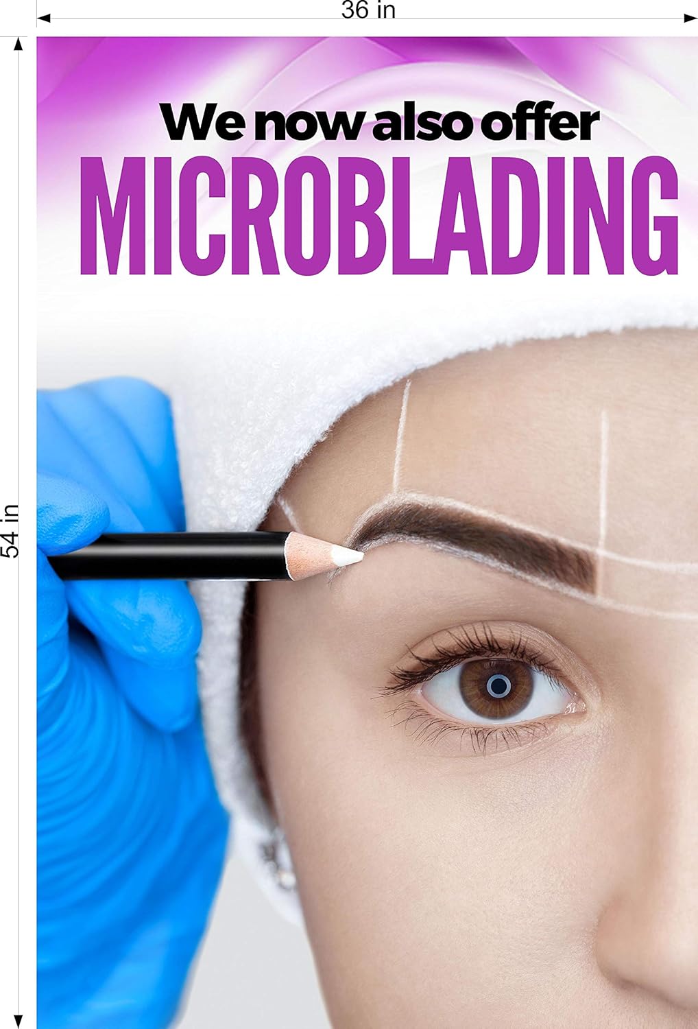 Amazon.com: NAILSIGNS.com Permanent XXV Microblading Eyebrows Service ...