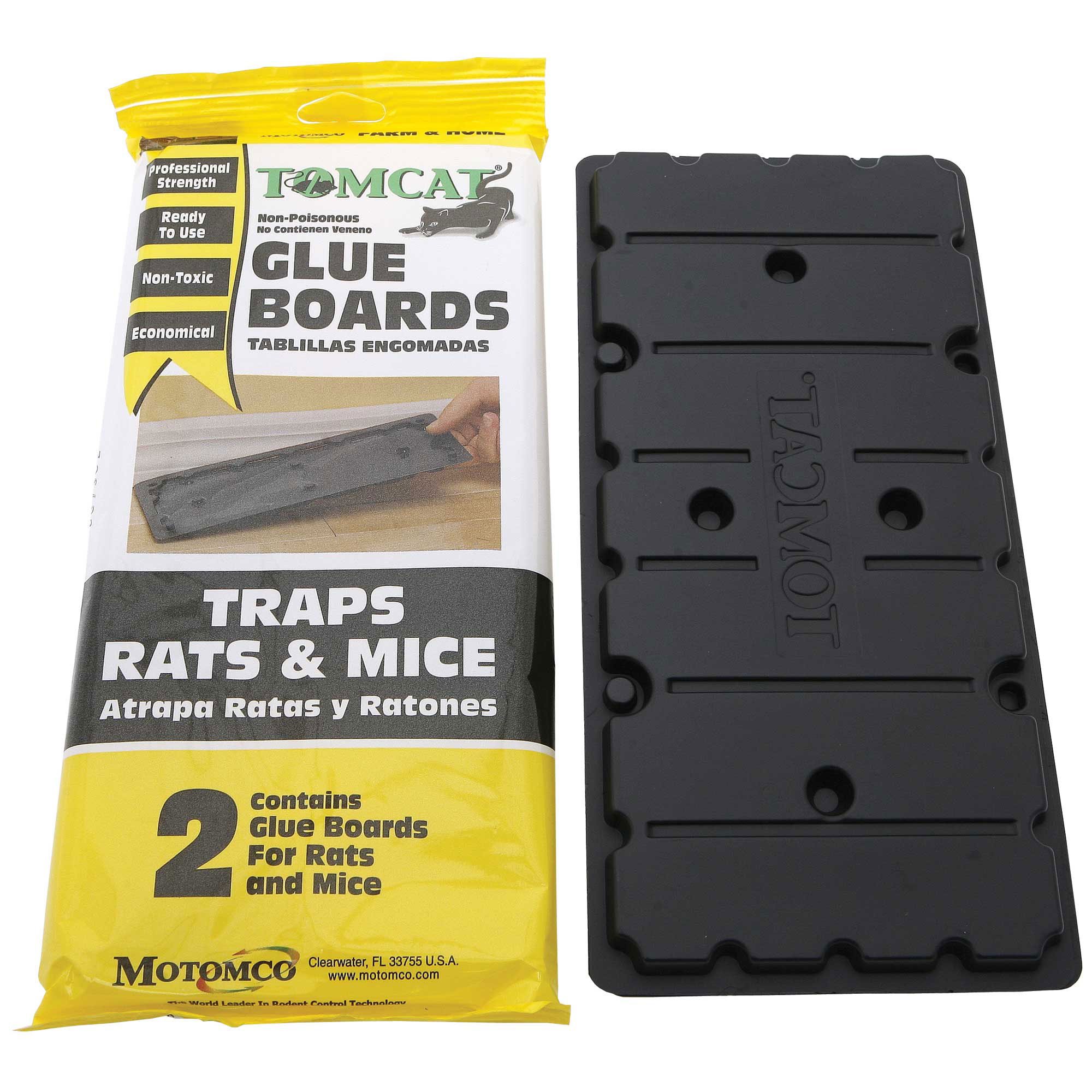 Amazon.com : Tomcat Glue Board Value Pack Rat And Mouse Trap : Home ...
