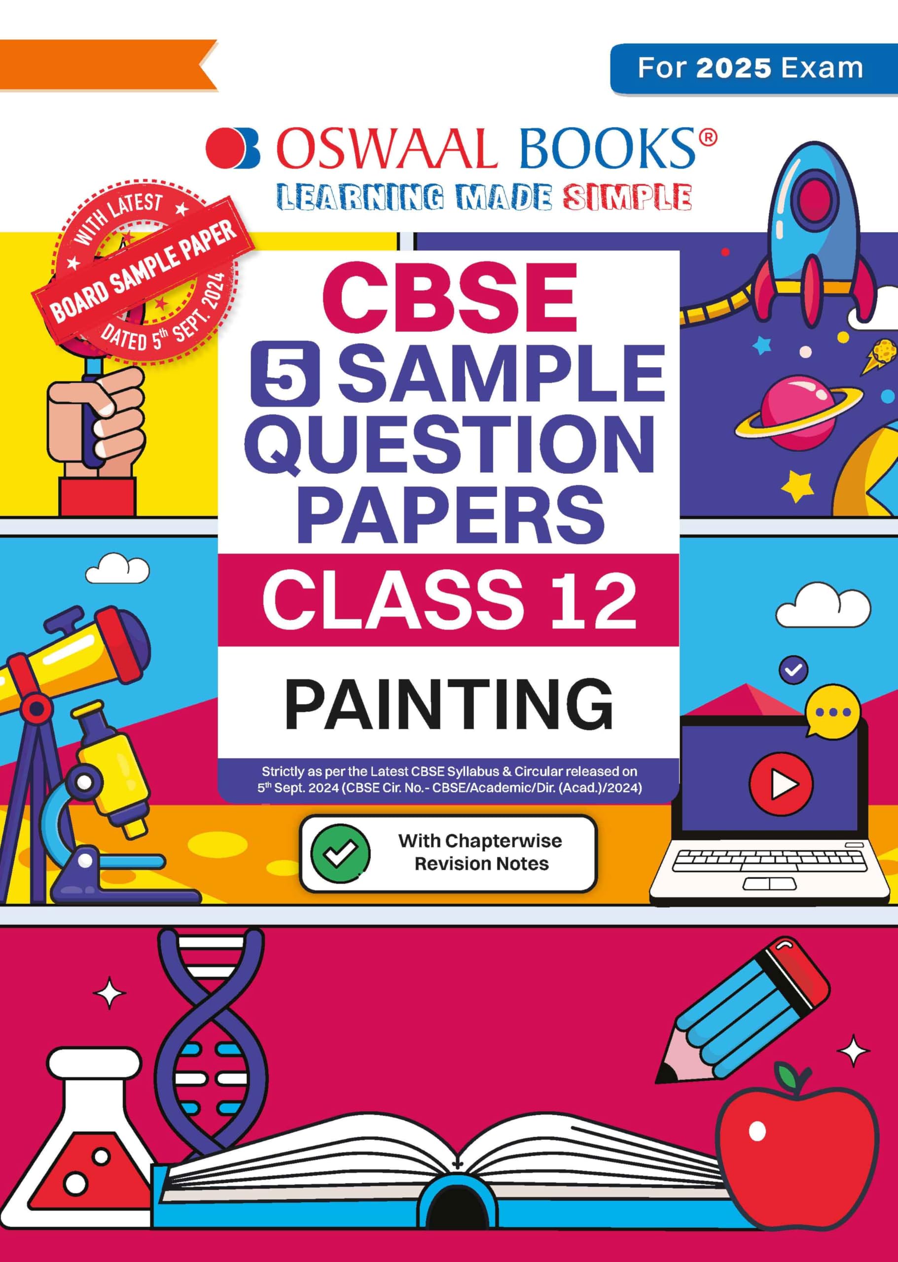 Oswaal | CBSE | 5 Sample Question Papers | Class 12 | Painting (For ...