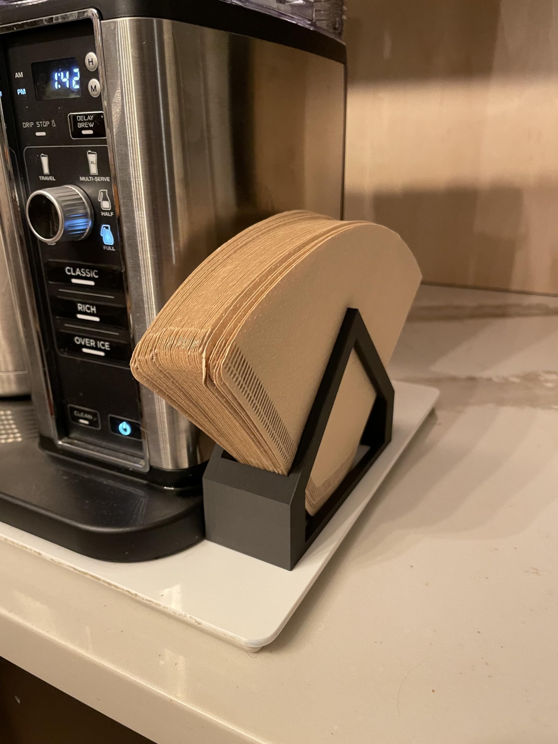 Amazon.com: DAM Merch Coffee Filter Holder for #4 Cone (Charcoal Matte ...