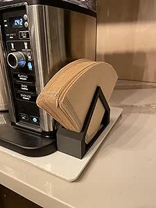 Amazon.com: Coffee Filter Holder for #4 Cone (Charcoal Matte Black ...