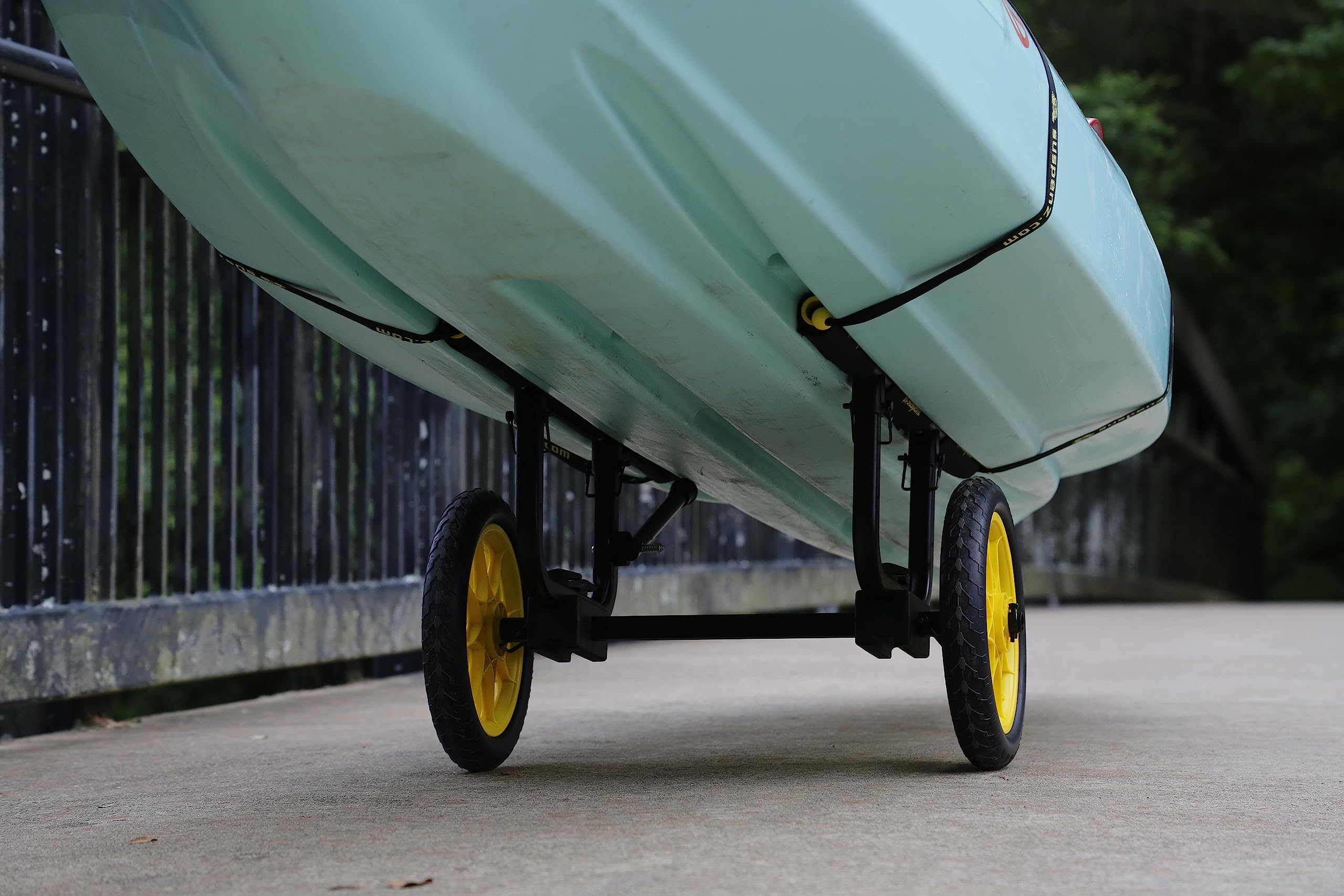 Snapklik.com : Suspenz Fishing Kayak Cart Trolley Heavy Duty Canoe ...