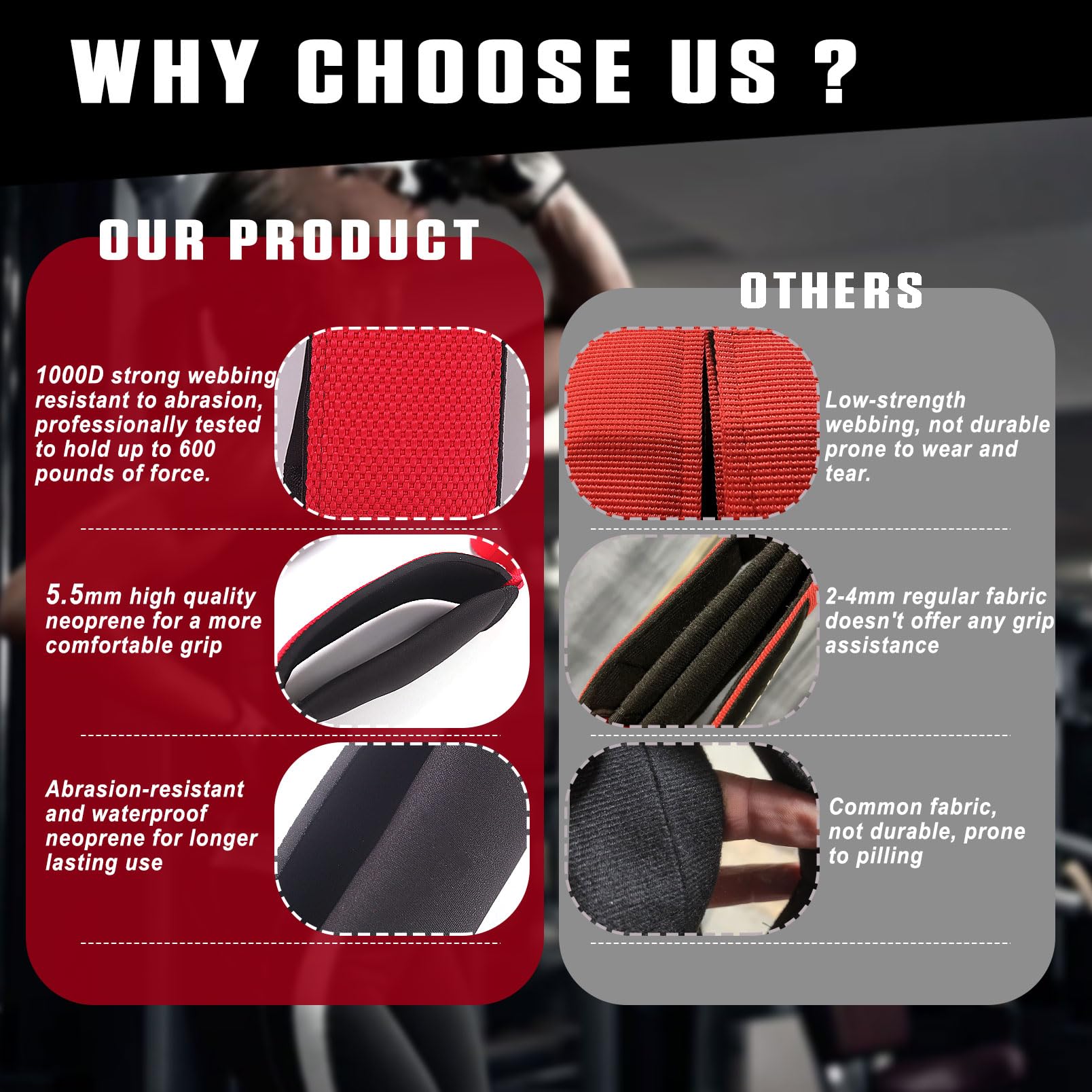 Snapklik.com : TAVIEW Tricep Rope Cable Attachment