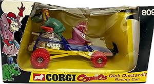 Vintage Corgis Comics 1973 Dick Dastardly Racing Car Diecast Model No ...