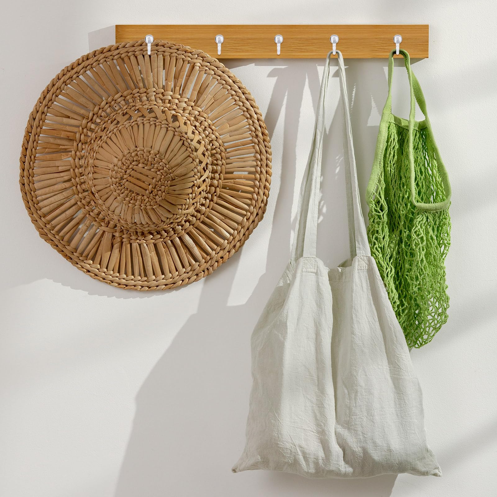 Snapklik.com : 50 Pack Push Pin Hooks Clear Thumb Tack Hook Plastic ...