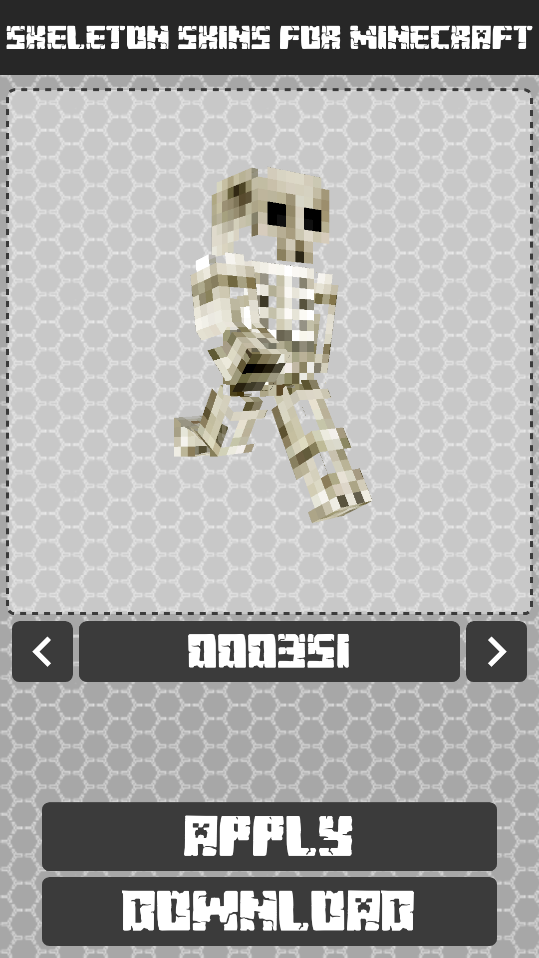 Skeleton Skins for Minecraft PE: app su Amazon Appstore