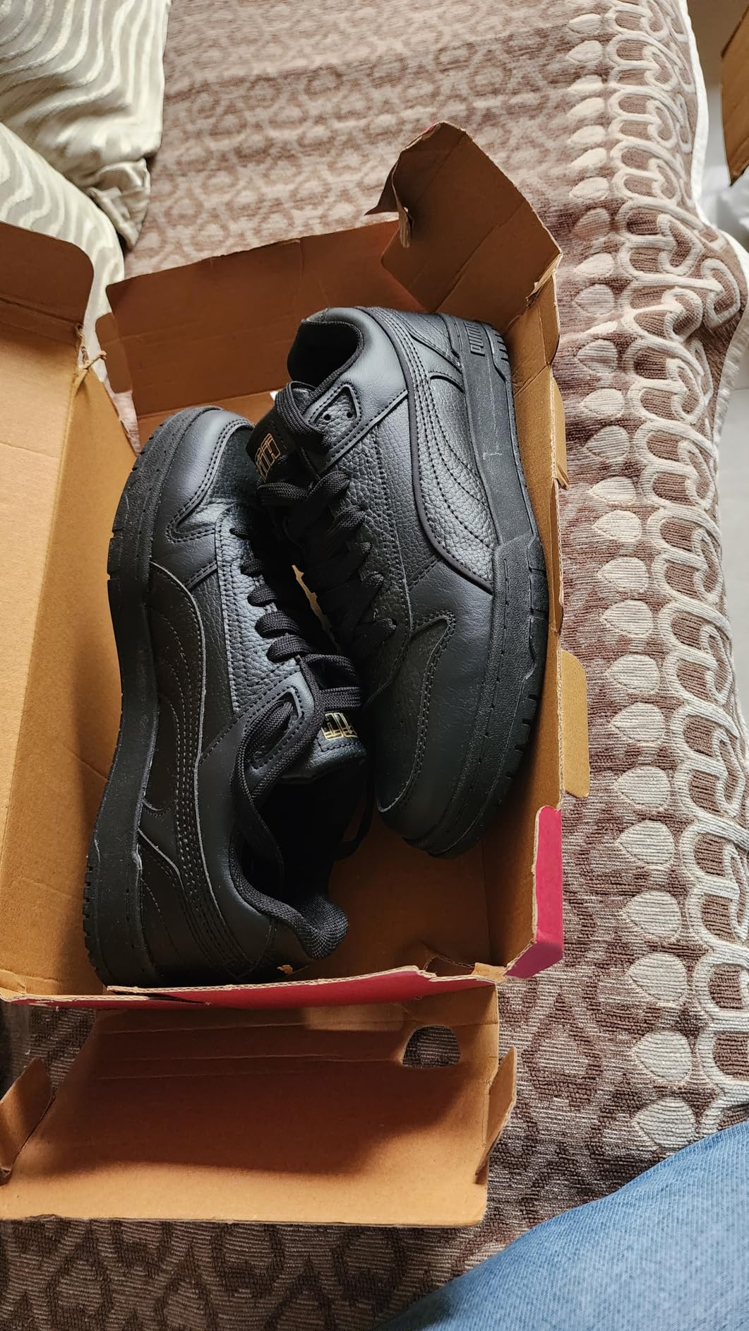 Buy Puma Mens Court Shatter Low Black Sneaker - 3 UK (39984402) at ...