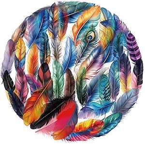 Amazon.com: 50 Pcs Transparency Feather Stickers Pack, Aesthetic Plume ...